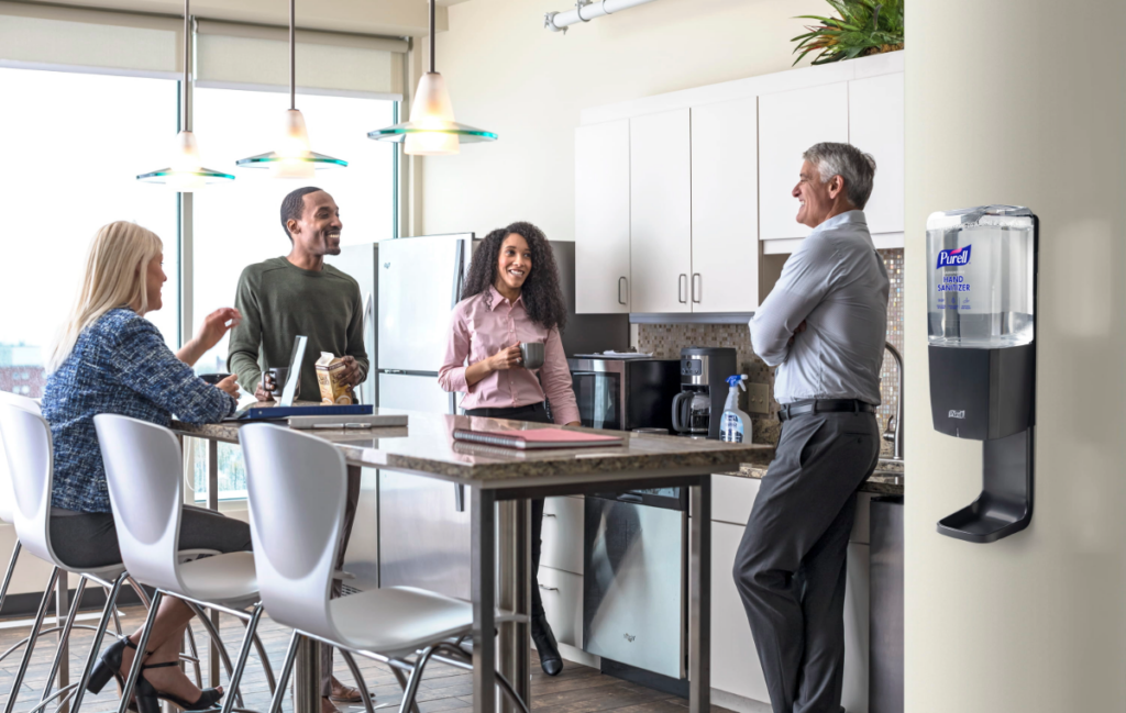 PURELL® ES10 Hand Sanitizer Dispenser Proves Less is More